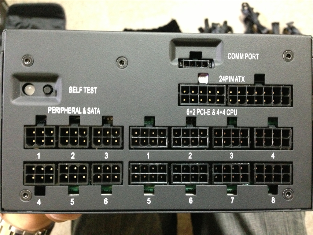 価格.com - 『余裕の出力とコネクタ数』Corsair CP-9020008-JP gugurekasuさんのレビュー・評価投稿画像・写真 ...
