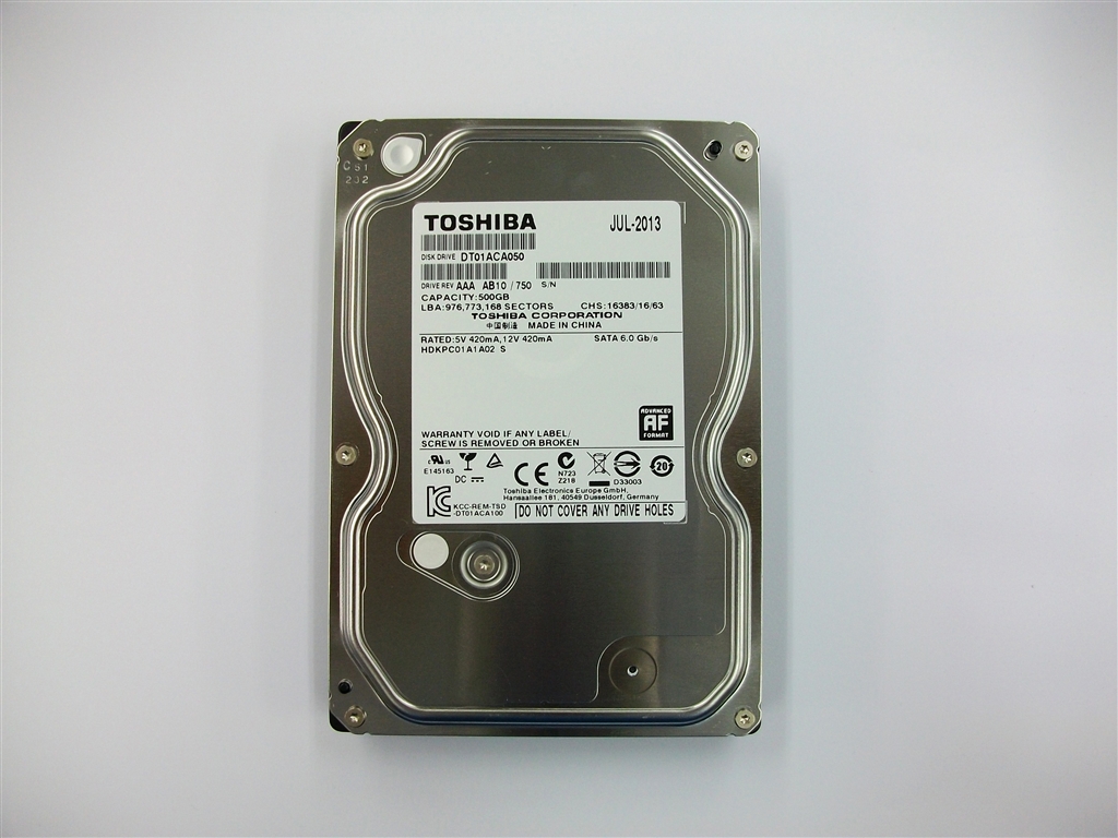 価格.com - 東芝 DT01ACA050 [500GB SATA600 7200] オリエントブルーさんのレビュー・評価投稿画像・写真 ...