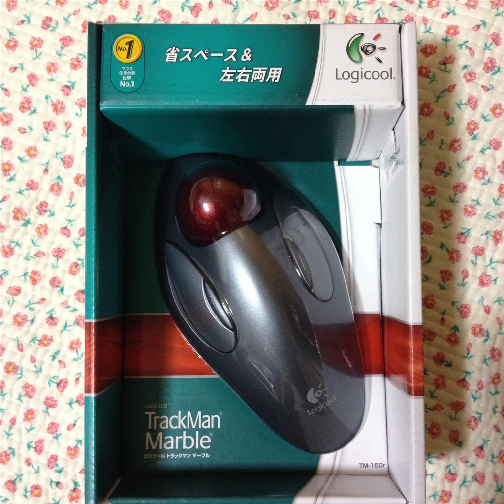 価格.com - ロジクール Trackman Marble TM-150r 田中よしひろさんのレビュー・評価投稿画像・写真「トラックボール ...