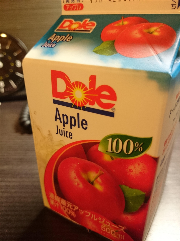 価格.com - 雪印メグミルク Dole アップルジュース100% 200ml×18本 紙パック G.U.N.D.A.M.R.X.7.8.2.さんのレビュー・評価投稿画像・写真「少し渋めの ...