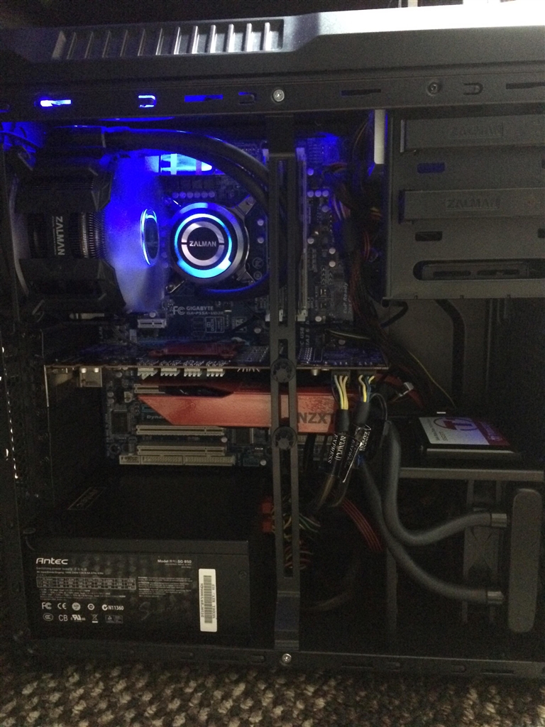 価格.com - 『ZALMAN Reserator3 MAXと NZXT kraken G10 の共演』ZALMAN Z3 Plus ...