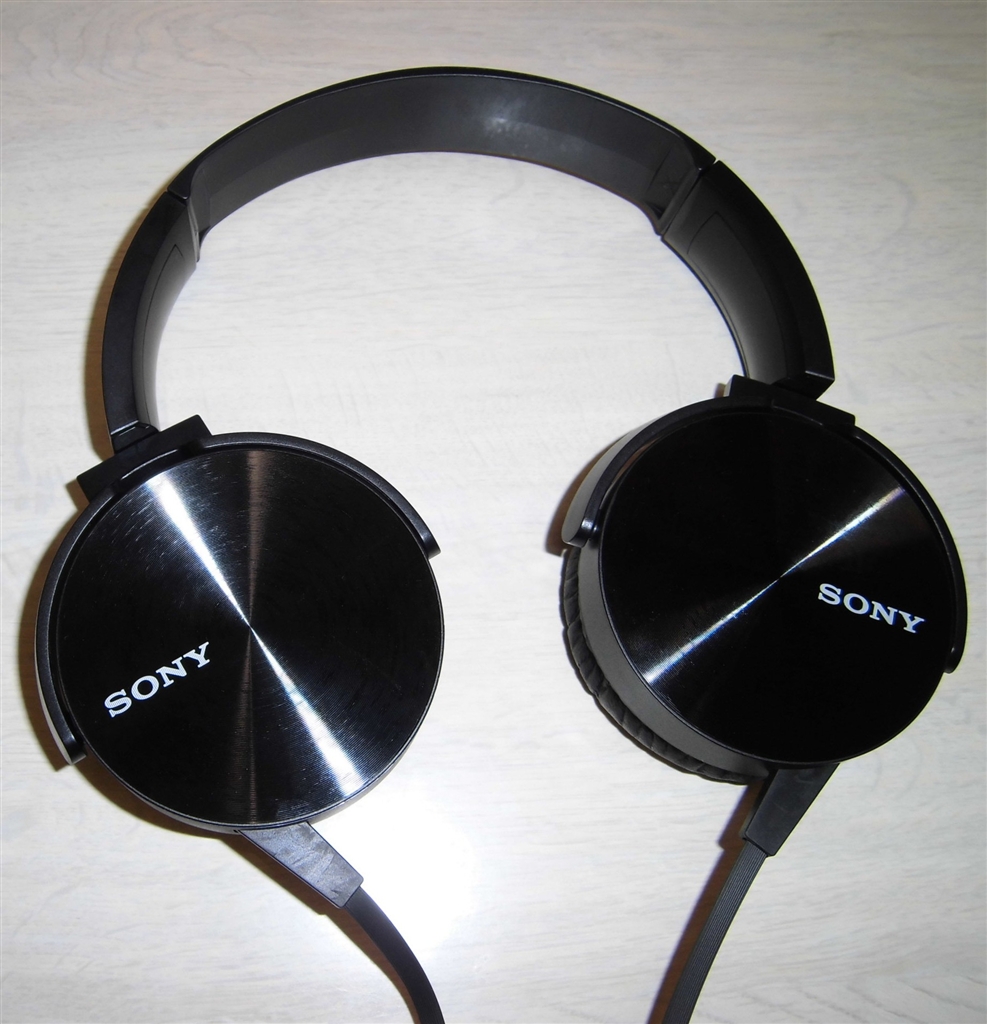 価格.com - 『なかなか良い質感です コスパ良』SONY MDR-XB450 (B) [ブラック] Takesi_38さんのレビュー・評価 ...
