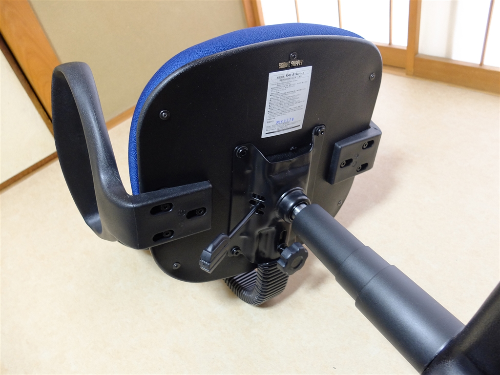 価格.com - サンワサプライ SNC-A1ABL [ブルー] オリエントブルーさんのレビュー・評価投稿画像・写真「こなれたこの椅子をGetしました(^_^)」[300039]