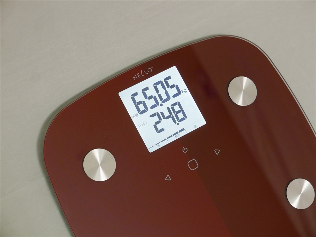 価格.com - 『バックライト付で数値が読み取り易い表示部』エレコム HELLO HCS-RFS01RD [レッド] 鴻池賢三さんのレビュー・評価投稿画像・写真「お手頃価格なのに、50g単位 ...