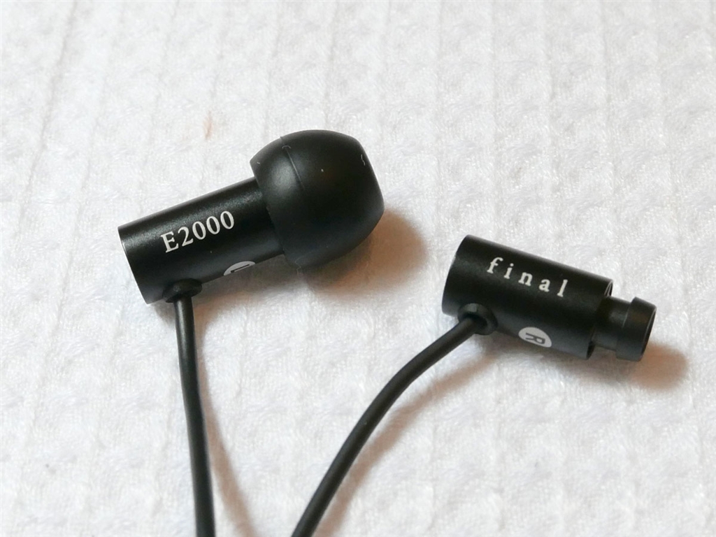 価格.com - 『シンプルで美しい本体』final E2000 FI-E2DAL [MATT BLACK] 鴻池賢三さんのレビュー・評価投稿画像・写真「この価格帯でイチ推しの良品 ...