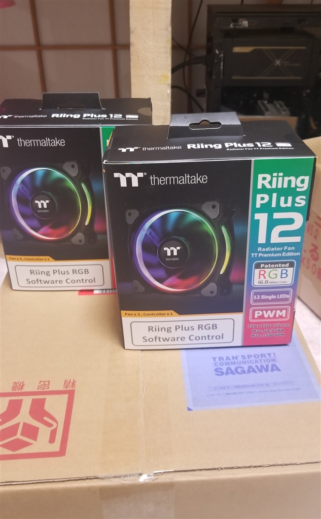 価格.com - Thermaltake Riing Plus 12 RGB Radiator Fan TT Premium Edition ...