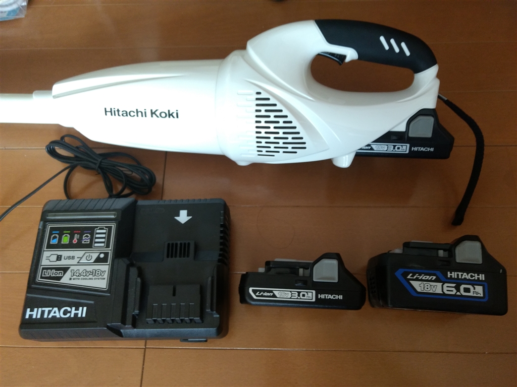 価格.com - 『3Aと6Aのバッテリーの比較です。』HiKOKI R18DSAL(LYP) 7day-7Dさんのレビュー・評価投稿画像 ...