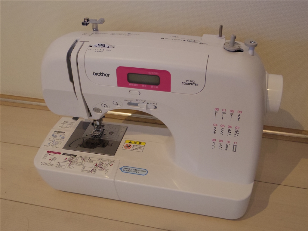 価格.com - ブラザー PS102 鈴木啓一さんのレビュー・評価投稿画像・写真「手ごろな価格で初心者にお薦めできるミシン」[420278]