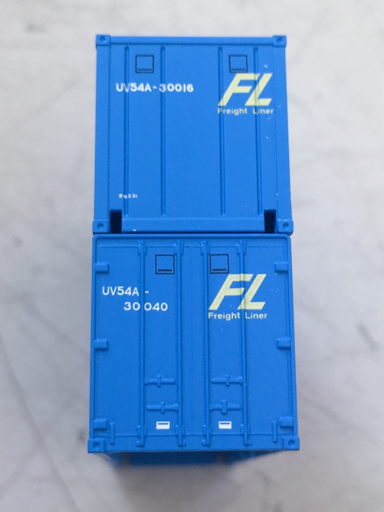 価格.com - トミーテック 私有 UV54A-30000形コンテナ(フレートライナー・2個入) 3135 MA★RSさんのレビュー・評価投稿画像・写真「結構好きなコンテナです」[422879]