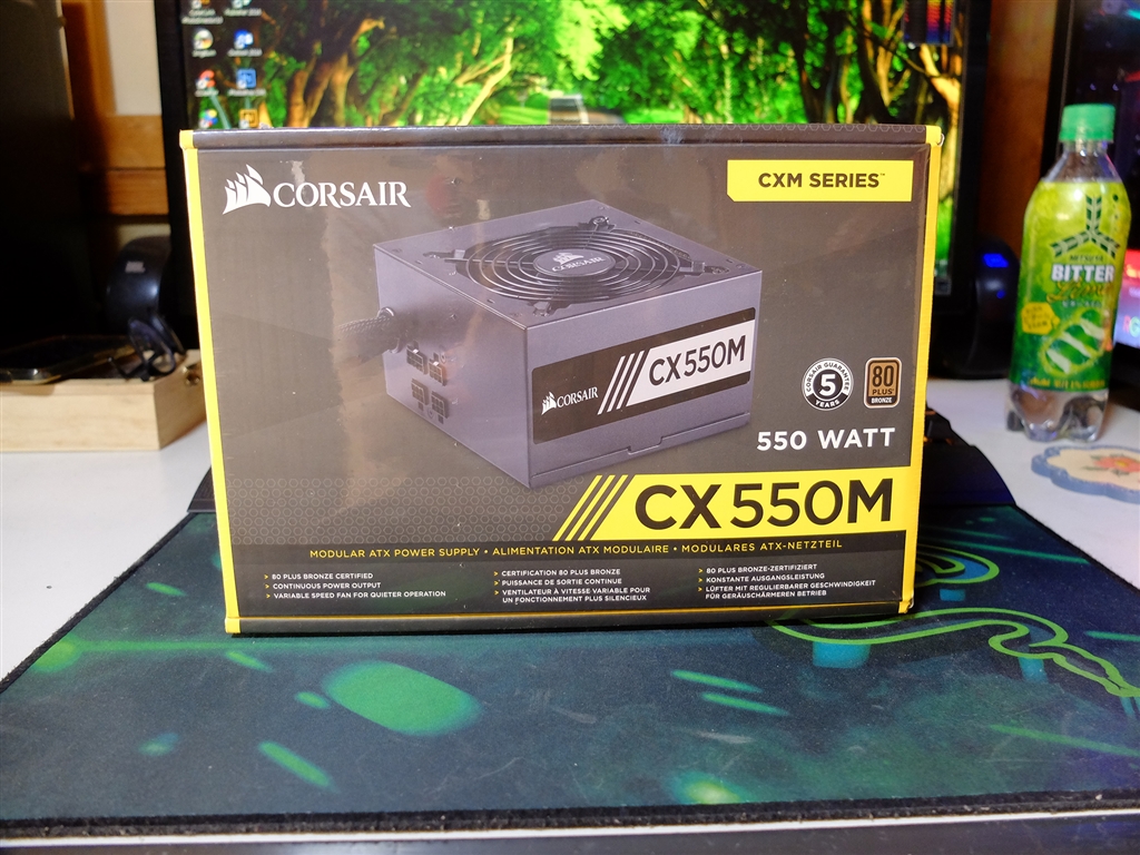 価格.com - Corsair CX550M CP-9020102-JP オリエントブルーさんのレビュー・評価投稿画像・写真「最後に会社用 ...