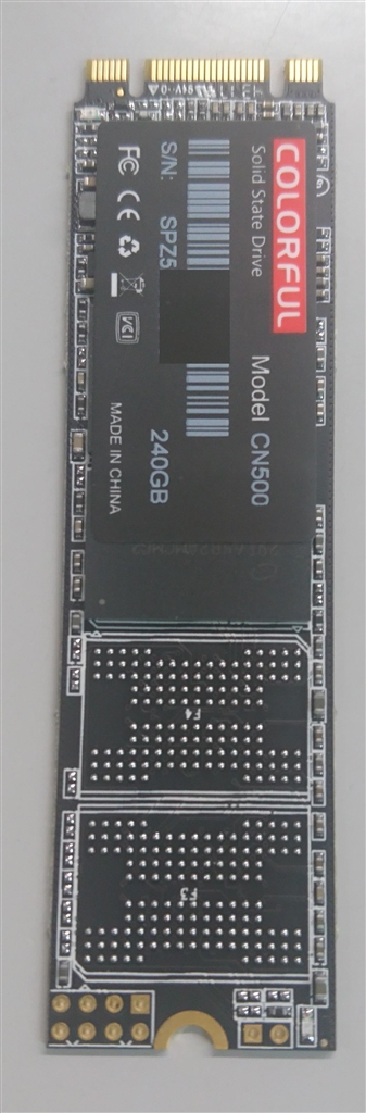 価格.com - 『片面実装 1チップで120GBなのね』Colorful CN500 240G Takesi_38さんのレビュー・評価投稿 ...