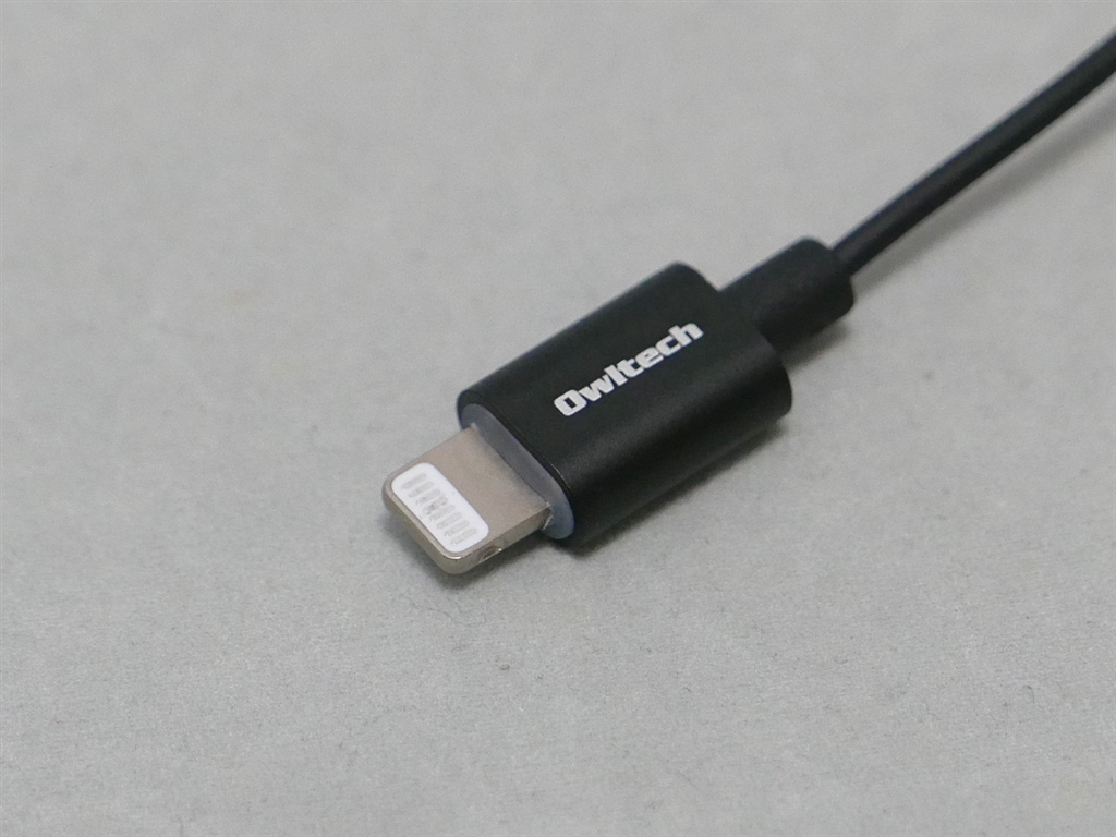 価格.com - 『Lightning端子部』オウルテック OWL-EPLT01-BK [ブラック] 鴻池賢三さんのレビュー・評価投稿画像・写真「お手軽価格で高音質！ゲームや動画視聴におすすめ ...