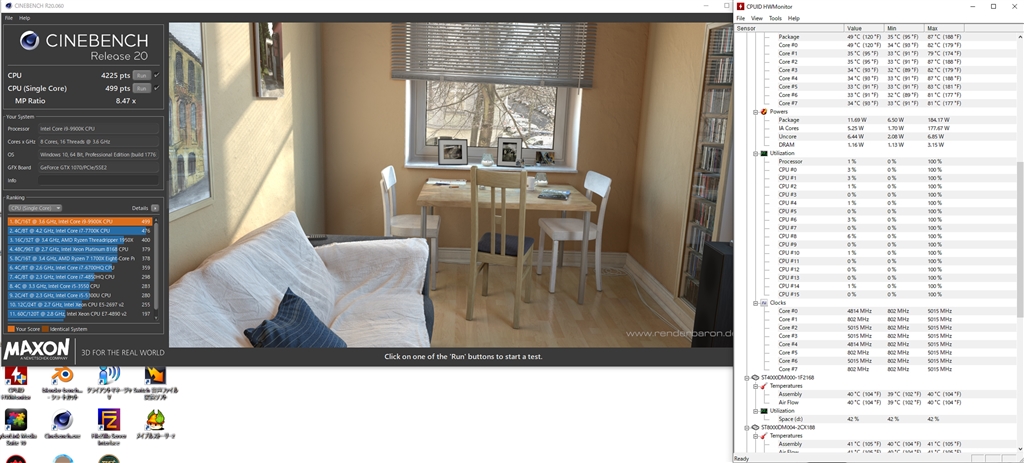 価格.com - 『Cinebench R20 9900K』AMD Ryzen 7 3700X BOX 19ちゃんさんのレビュー・評価投稿画像 ...