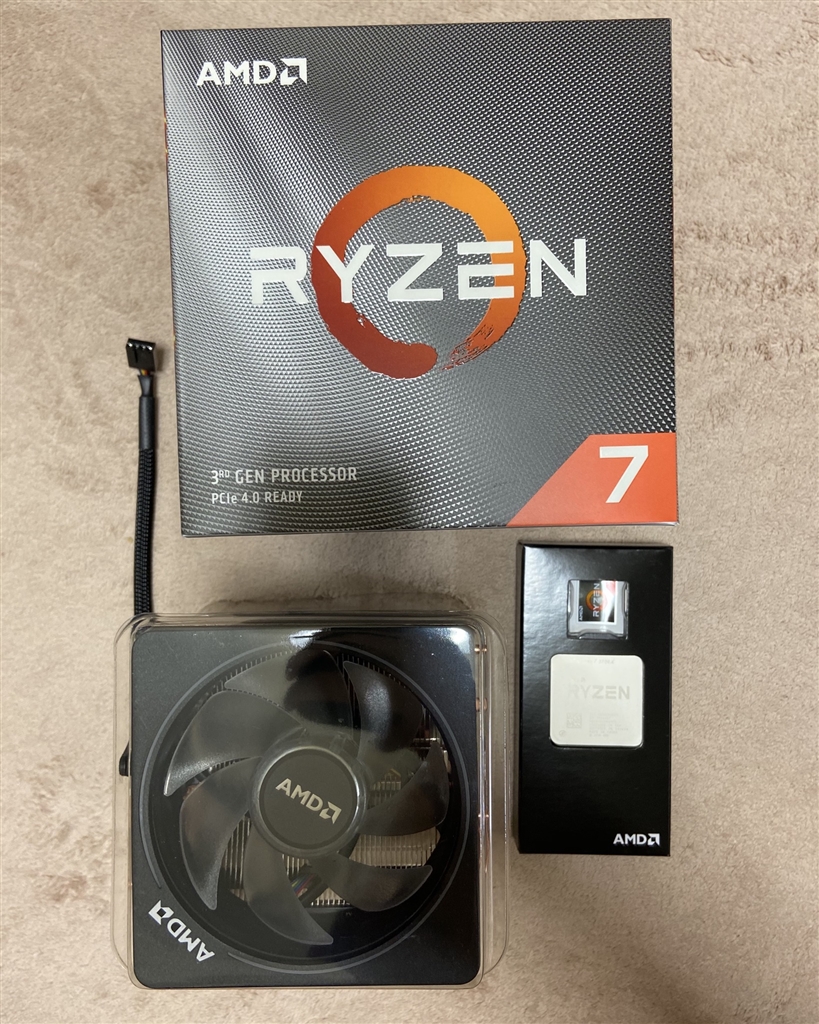 価格.com - AMD Ryzen 7 3700X BOX すぽじさんのレビュー・評価投稿画像・写真「8年ぶりの買い替えで十分すぎる性能に ...