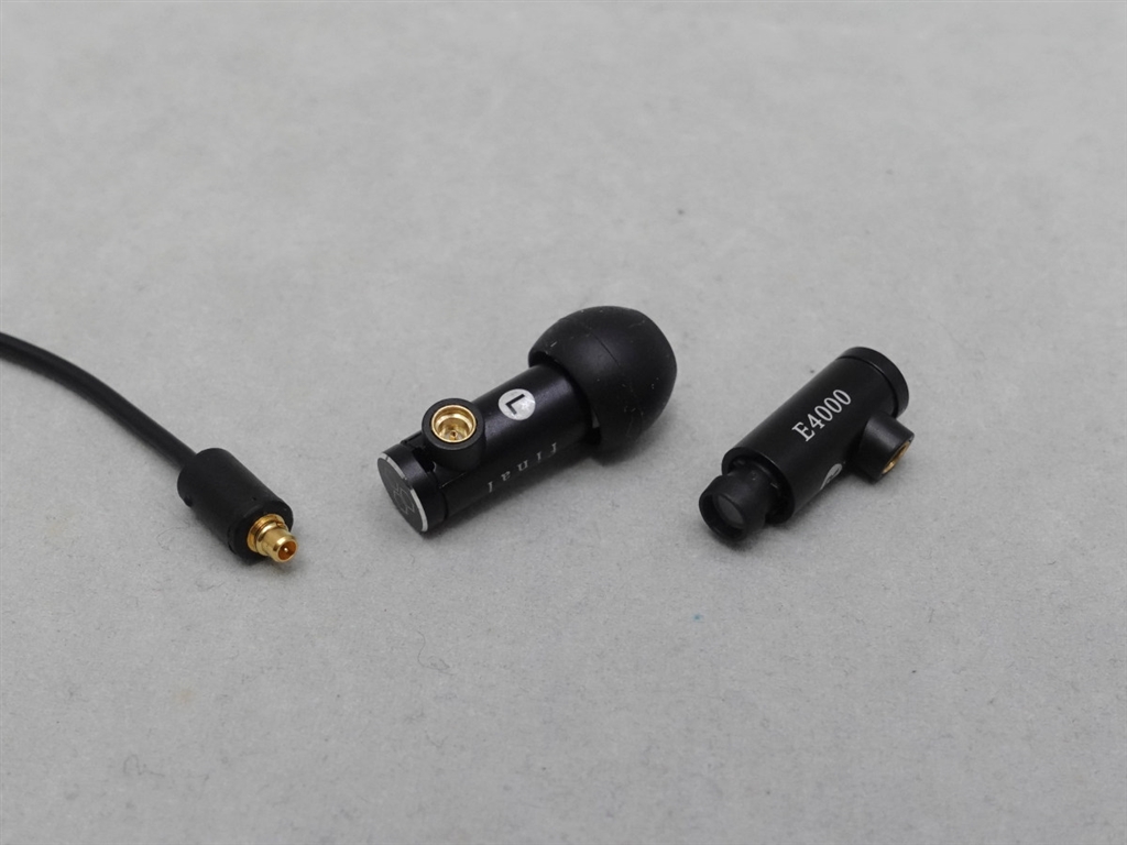 価格.com - 『ケーブルはMMCX端子で着脱可能』final E4000 FI-E4DALD 鴻池賢三さんのレビュー・評価投稿画像・写真「圧倒的な高音質がお手頃価格で！」[500015]