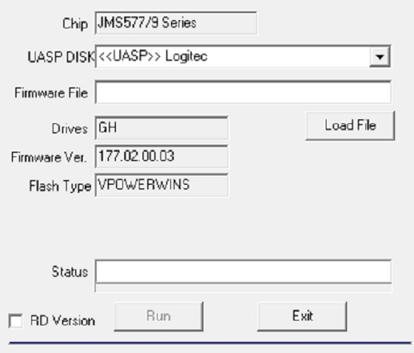 価格.com - 『JMS577/9 Series Chipと表示されました。Ver.は177.02.00.03で最新型のようです ...