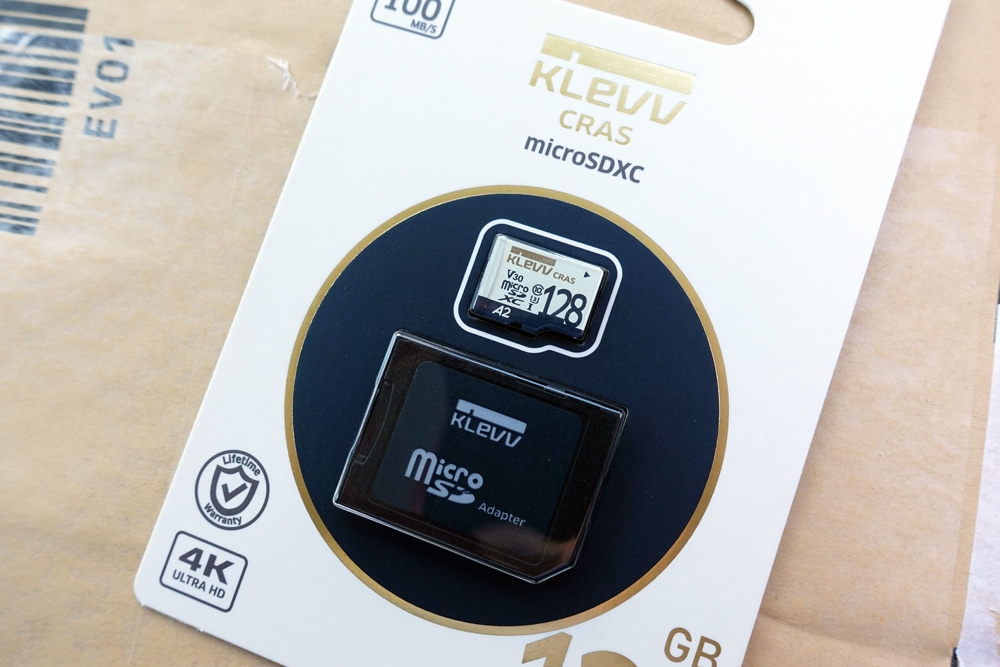 価格.com - 『アダプター付き』ESSENCORE KLEVV CRAS K128GUSD6U3-CA [128GB] ちゃーずる良さんのレビュー・評価投稿画像・写真「アダプター付き ...