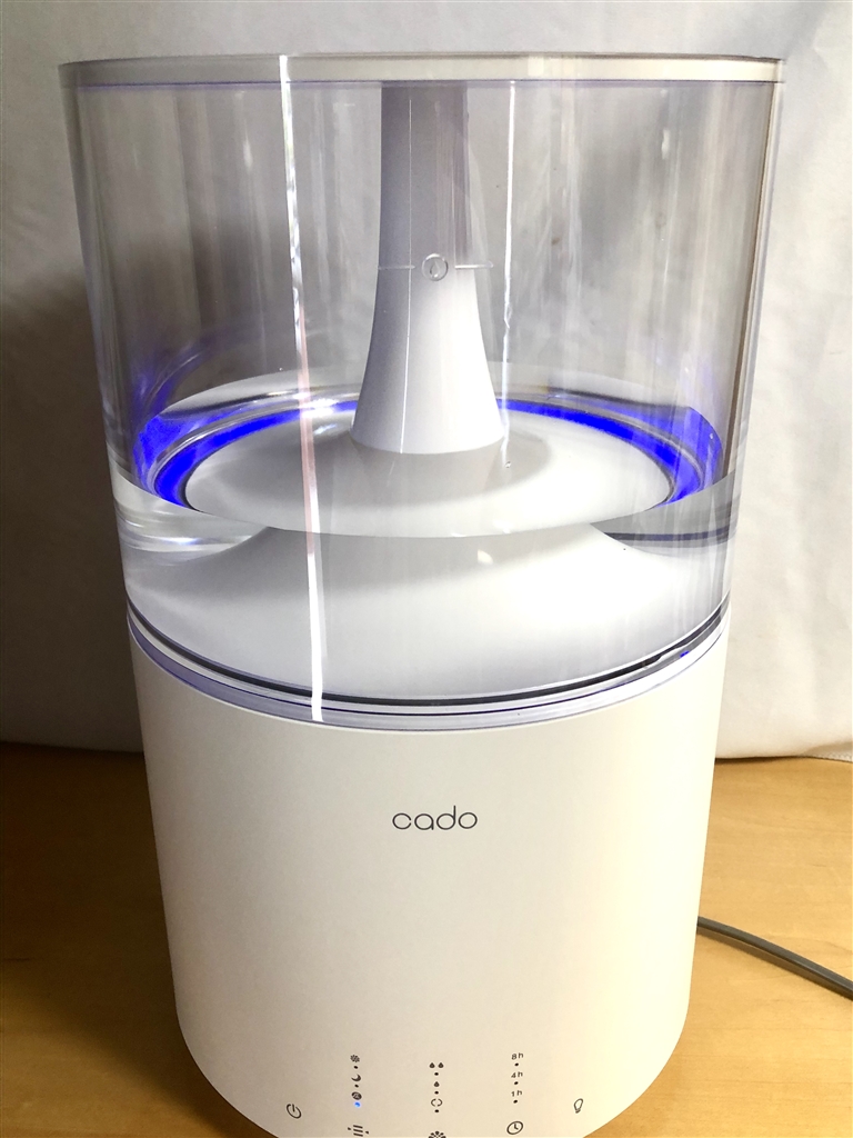 価格.com - 『本体。動作時の青い光がなんともキレイ。』cado STEM 300 HM-C300 [ホワイト] 多賀一晃さんのレビュー ...