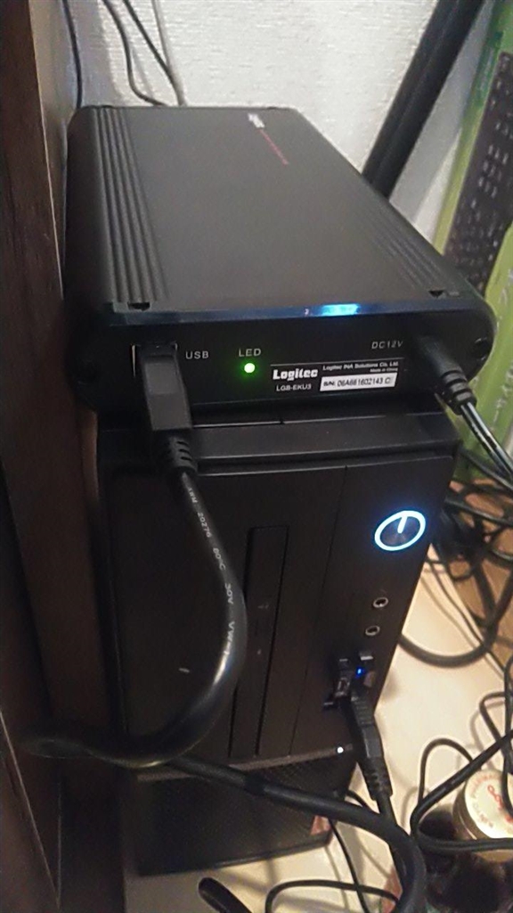 価格.com - ロジテック LGB-EKU3 [ブラック] sg5f_x20さんのレビュー・評価投稿画像・写真「安価で速度も良いと思う」[546086]