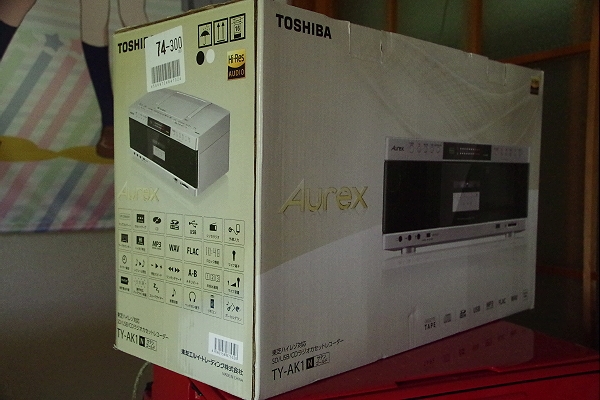 価格.com - 『TY-AK1箱』東芝 Aurex TY-AK1 ぴんぐう亭みっくさんのレビュー・評価投稿画像・写真「カセットのデジタル音源化・CDスピードコントロール機種」[547518]