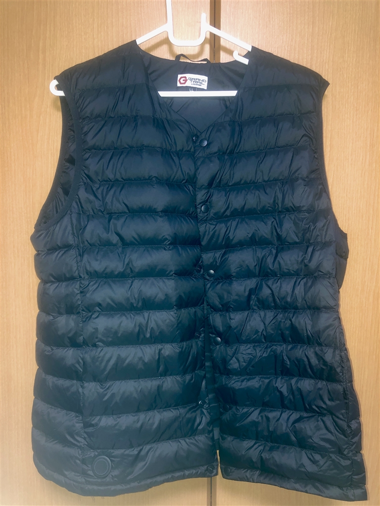 価格.com - 『本体。襟なし。ノースリーブのカーディガンの感じ。ボタン留めならよりオシャレかも。』 ヒートウェアメンズインナーベスト HW ...