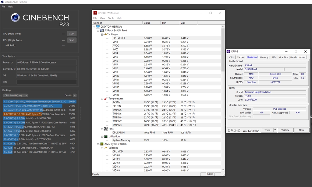 価格.com - 『Cinebench R23の結果』AMD Ryzen 7 5800X BOX kumasn40さんのレビュー・評価投稿画像 ...