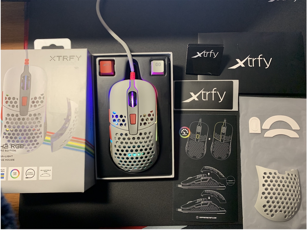 価格.com - 『内容物』Xtrfy M42 RGB [RETRO] ㌔㍉ｺﾝさんのレビュー・評価投稿画像・写真「最強に近い」[564779]
