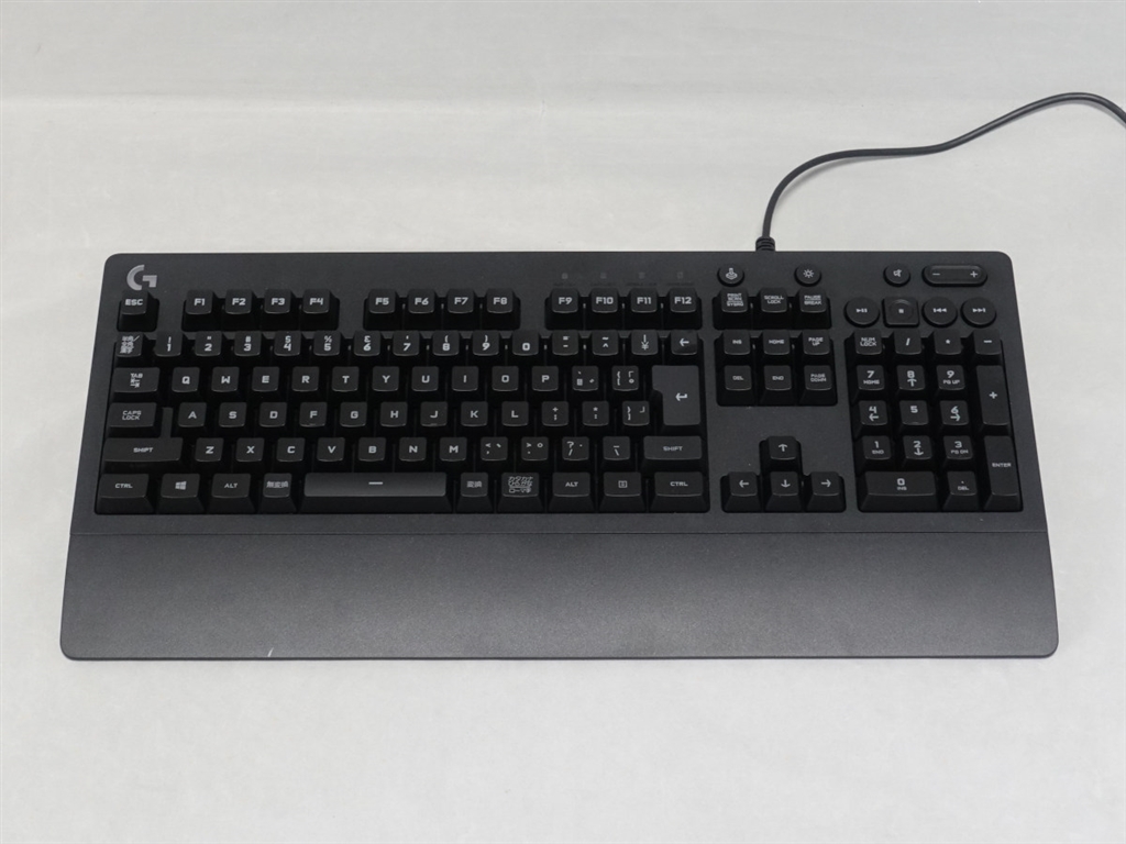 価格.com - 『製品全体。デザインと質感のご参考に。』ロジクール G213 RGB Gaming Keyboard G213r [ブラック] 鴻池賢三さんのレビュー・評価投稿画像・写真 ...
