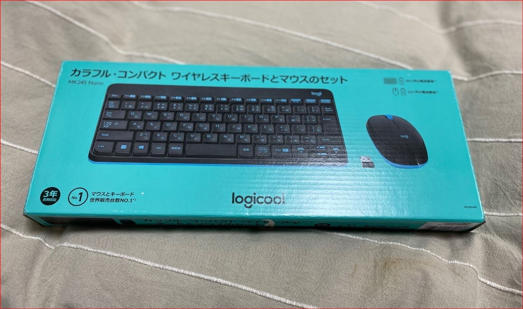 価格.com - ロジクール Wireless Combo MK245 NANO MK245nBK [ソリッドブラック] はじごんさんのレビュー・評価投稿画像・写真「コンパクト＆メンブレン ...
