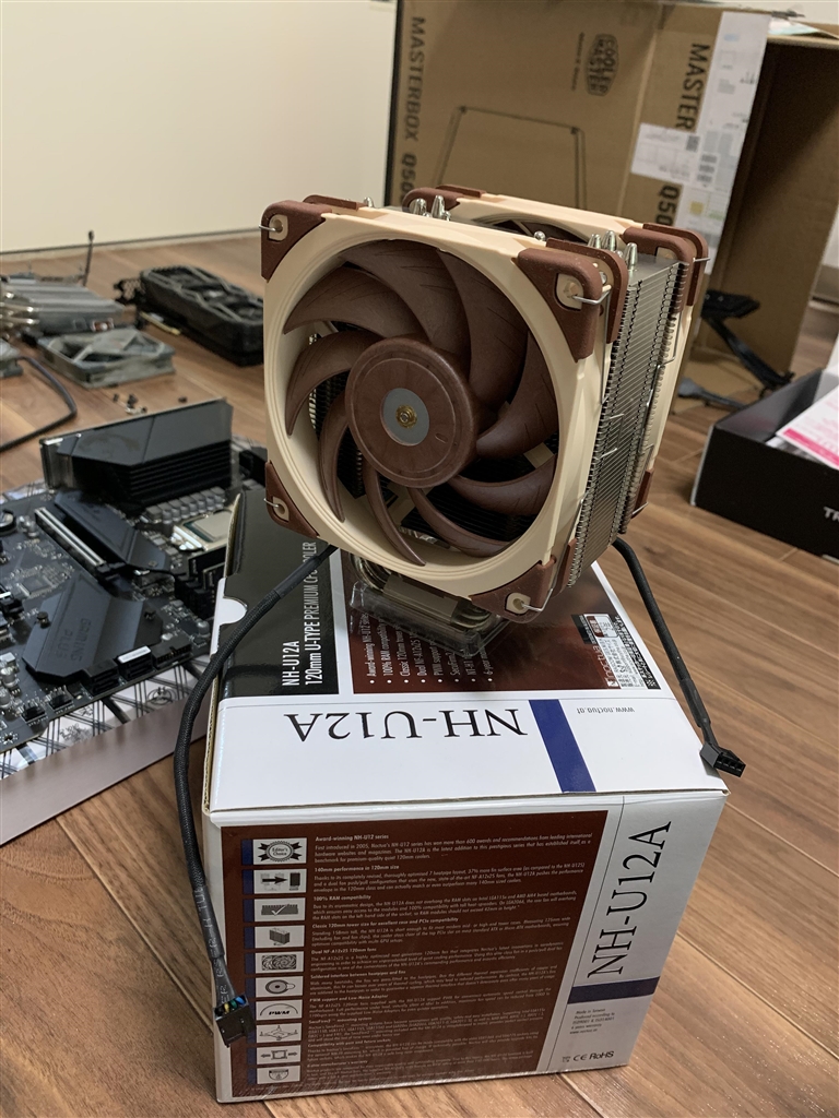 価格.com - 『NH-U12A オリジナル』noctua NH-U12A もとじーまさんのレビュー・評価投稿画像・写真「NH-U12A改 REDAX」[618355]