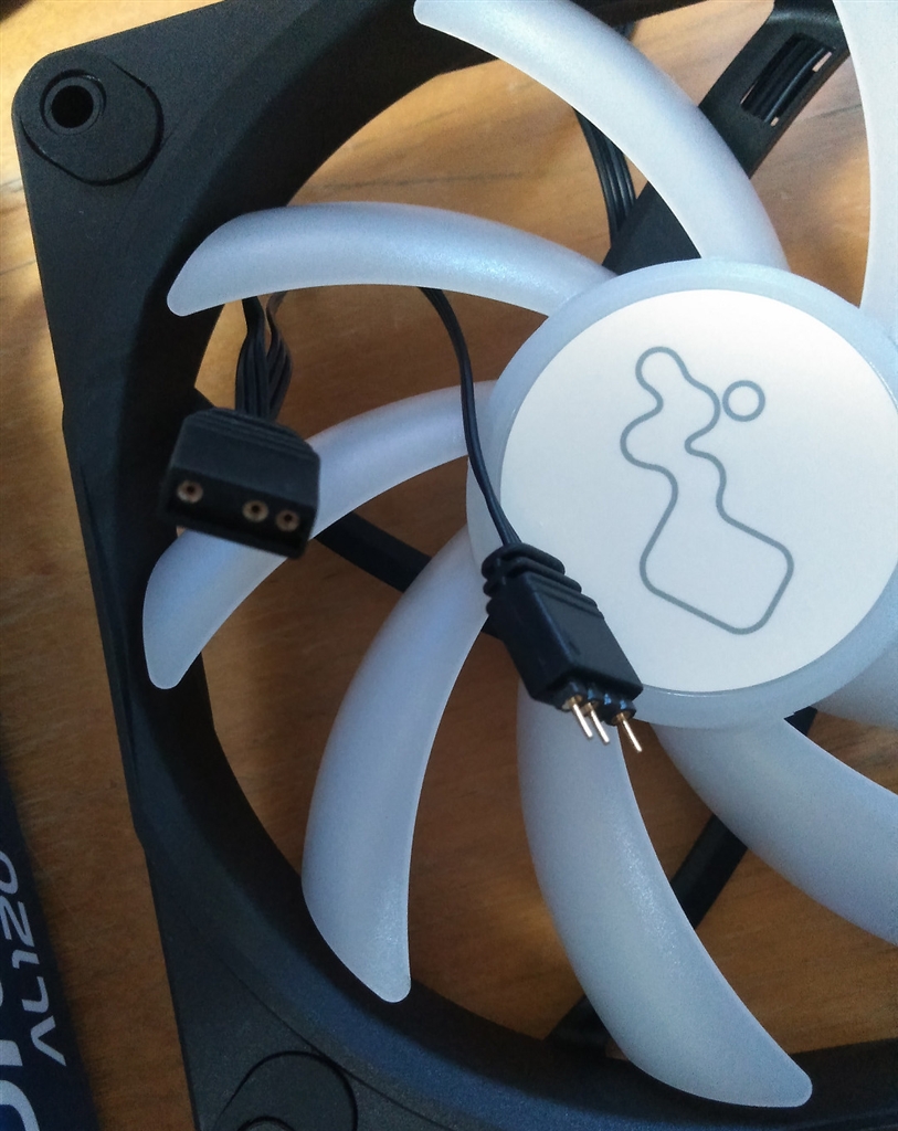 価格.com - 『ARGBコネクタ』IN WIN Luna AL120 IW-FN-AL120-1PK [黒] toshiaki9さんの ...