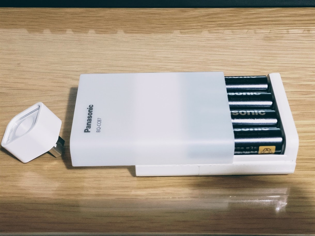 価格.com - パナソニック BQ-CC87L シマリスの飼い主さんのレビュー・評価投稿画像・写真「USB充電式で便利です」[648722]