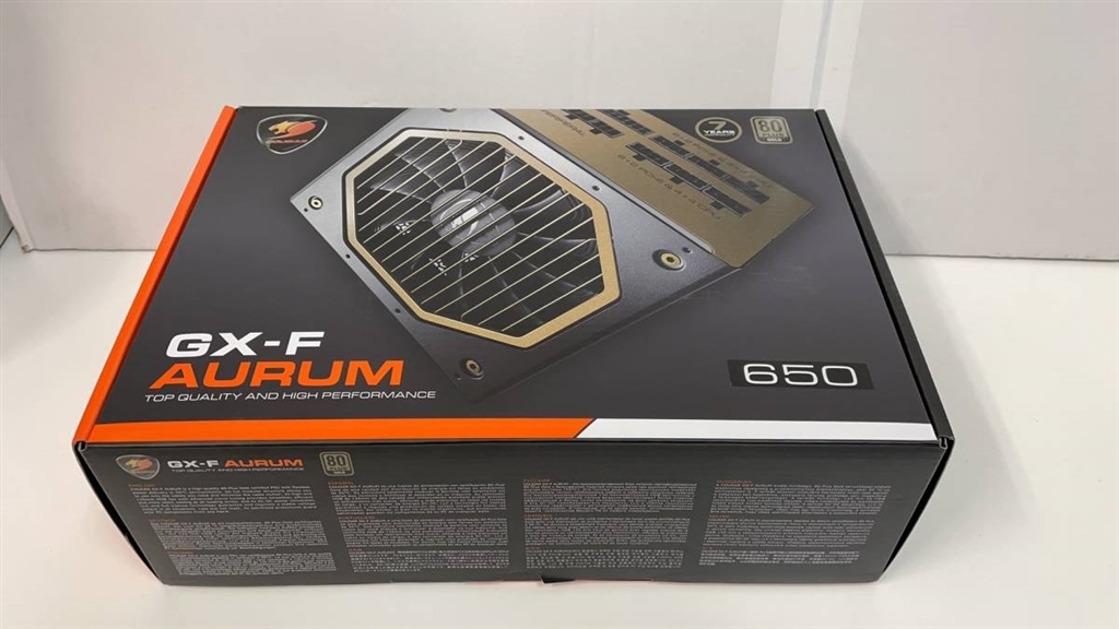 価格.com - COUGAR GX-F AURUM 650 CGR GD-650 あずたろうさんのレビュー・評価投稿画像・写真「安価な電源の ...