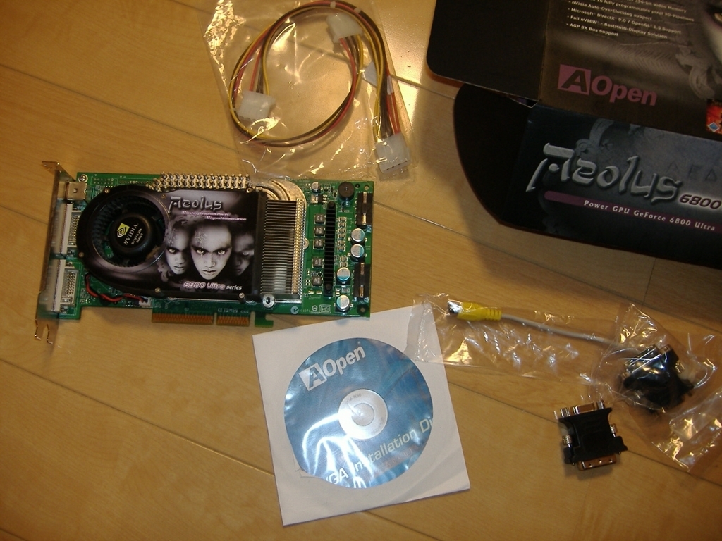 価格.com - AOPEN Aeolus 6800 Ultra (AGP 256MB) まぐたろうさんのレビュー・評価投稿画像・写真「発熱は ...