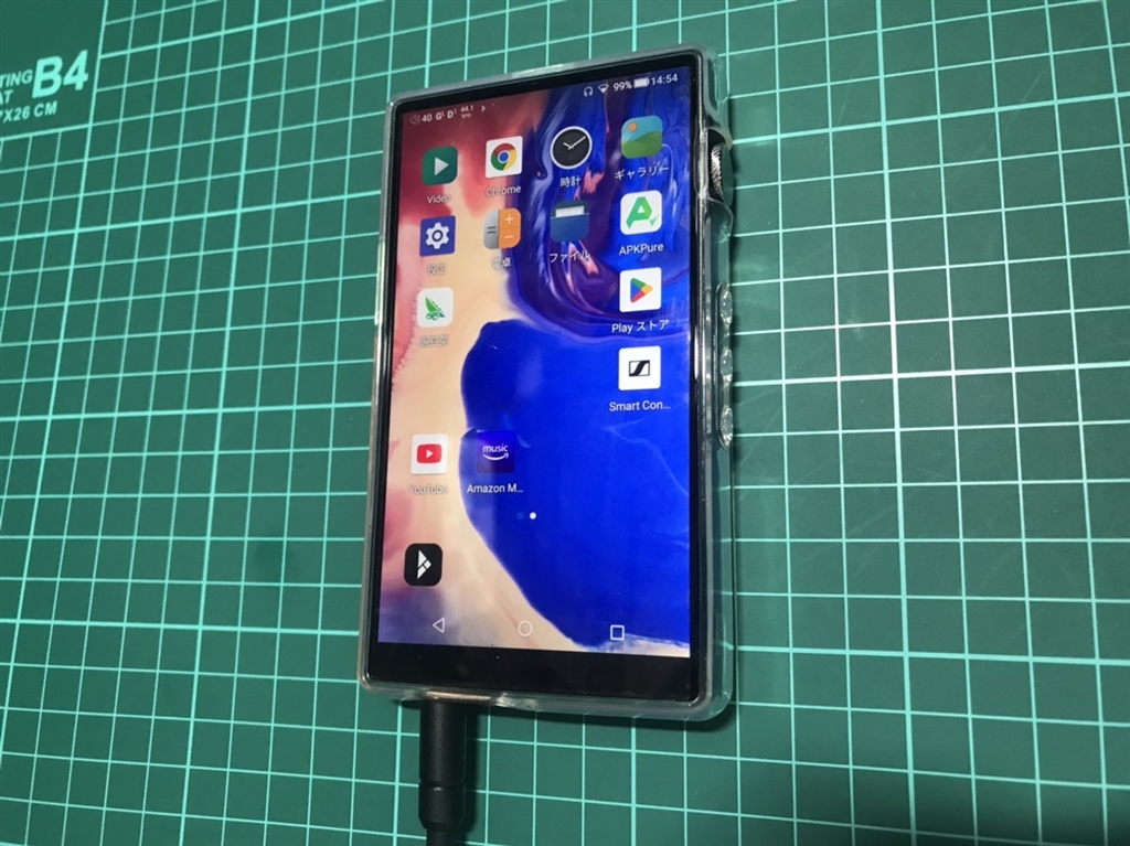 価格.com - 『外観。画面。ソフトはGoogle playを入れ、Amazon M、YouTube、ゼンハイザーをIN』iBasso Audio DX170 [32GB グレイ ...