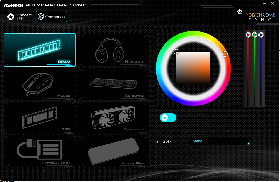 価格.com - 『ASRockのアドレサブルRGB制御ソフトで色指定』ADATA AX4U320016G16A-DT50 [DDR4 PC4 ...