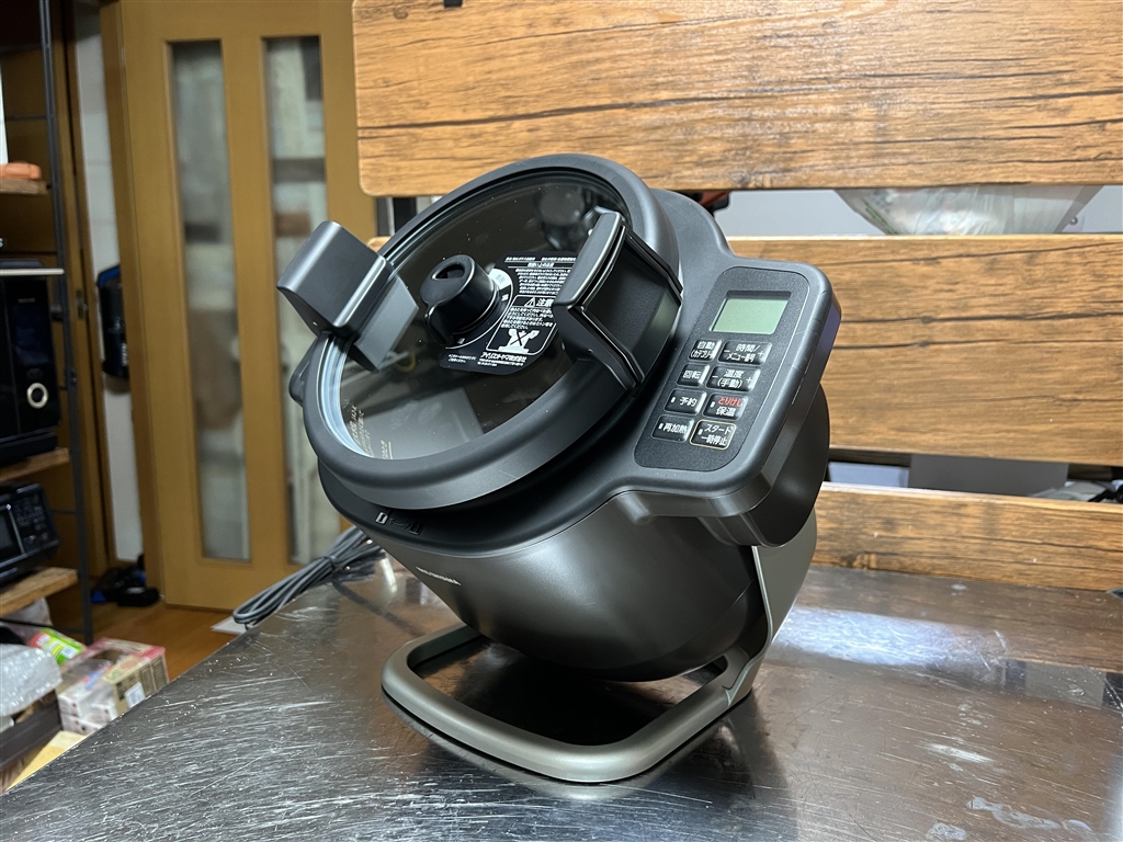 価格.com - 『本体を傾けたところ 操作パネルも使いやすくなる。』アイリスオーヤマ CHEF DRUM KDAC-IA2 コヤマタカヒロ ...