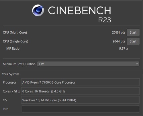 価格.com - 『Cinebench R23』AMD Ryzen 7 7700X BOX alphant9さんのレビュー・評価投稿画像・写真 ...