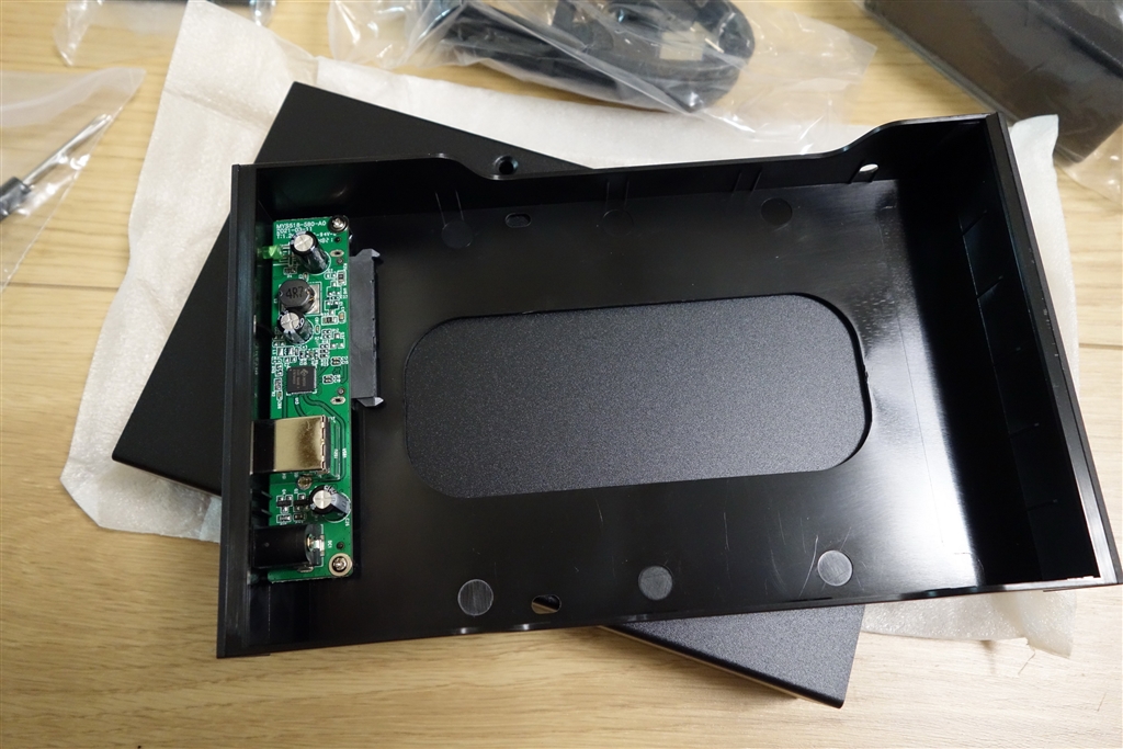 価格.com - 玄人志向 GW3.5AM-SU3G2P TZCさんのレビュー・評価投稿画像・写真「外付けHDDケースとして十分です」[661300]