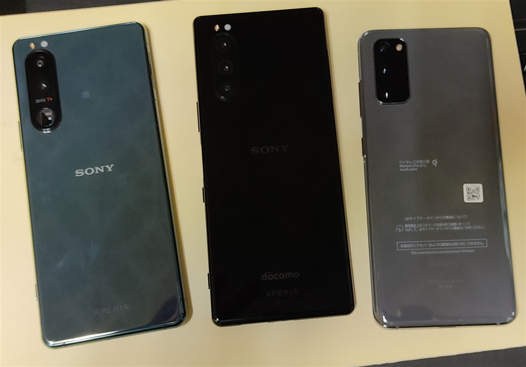 価格.com - 『5iii、5、S20。比べると5はバッテリー以外かなり良機種だった。』SONY Xperia 5 III SoftBank ...