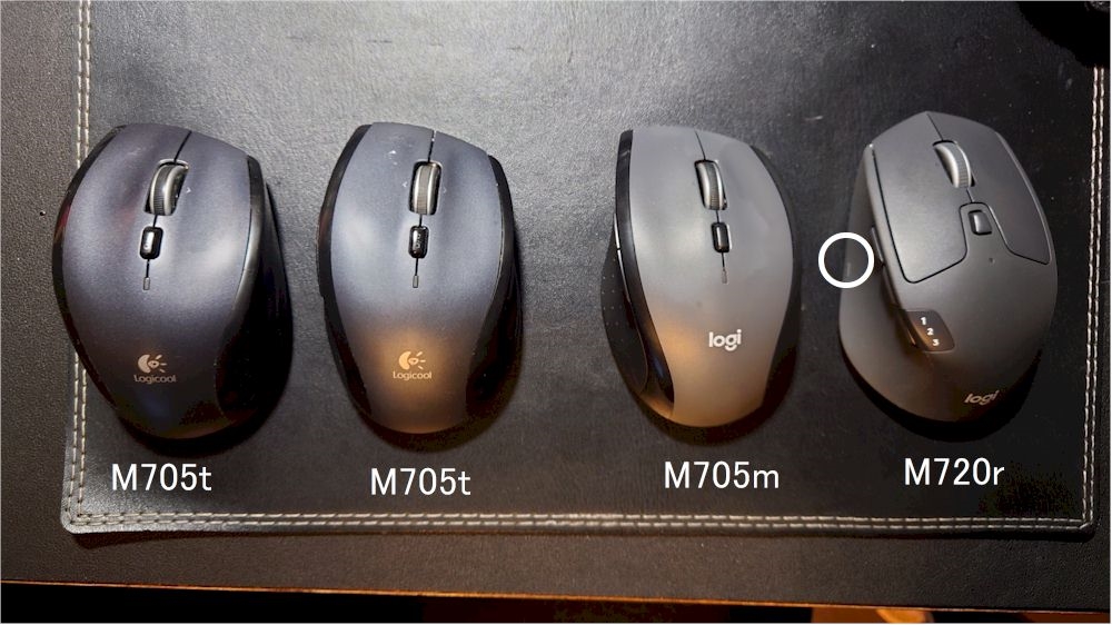 価格.com - ロジクール Marathon Mouse M705m ミルキイさんのレビュー・評価投稿画像・写真「ジェスチャーボタン無し」[666764]
