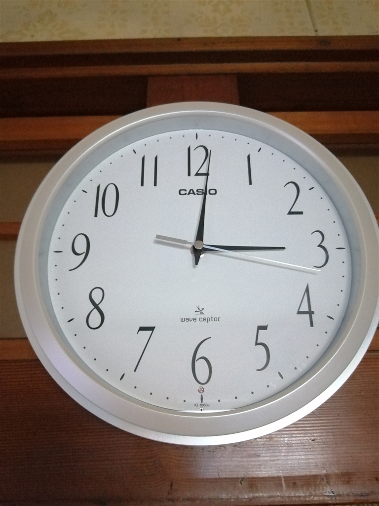 価格.com - カシオ 壁掛け時計 IQ-1060J-7JF ぷくすけまるさんのレビュー・評価投稿画像・写真「格安カシオ電波掛け時計」[670537]