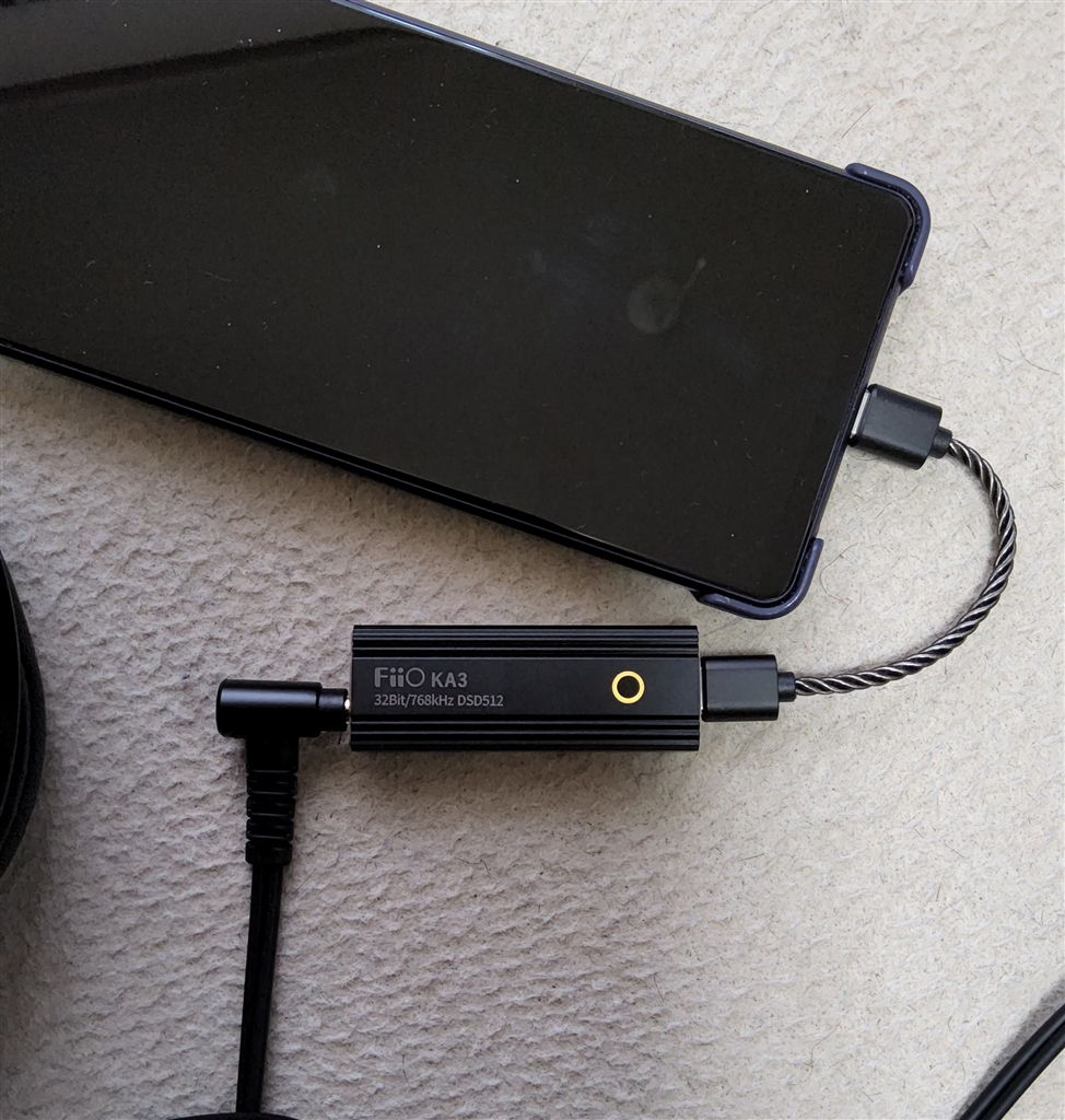 価格.com - FiiO KA3 FIO-KA3 rey-out 001さんのレビュー・評価投稿画像・写真「Fiioスティック型DAC ...
