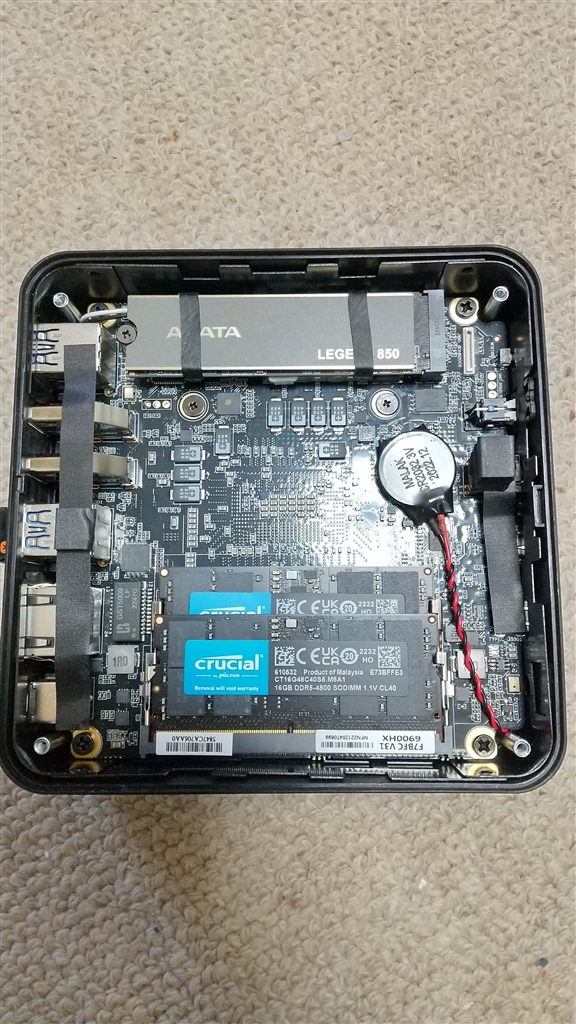 価格.com - 『ミニPCに装着』ADATA LEGEND 850 ALEG-850-1TCS [ダークグレー] tomt5さんのレビュー ...
