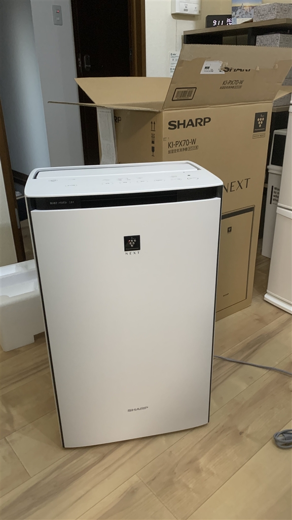 価格.com - シャープ KI-PX70-W [ホワイト系] 谷口 大地さんのレビュー・評価投稿画像・写真「全て早くていい！」[677442]