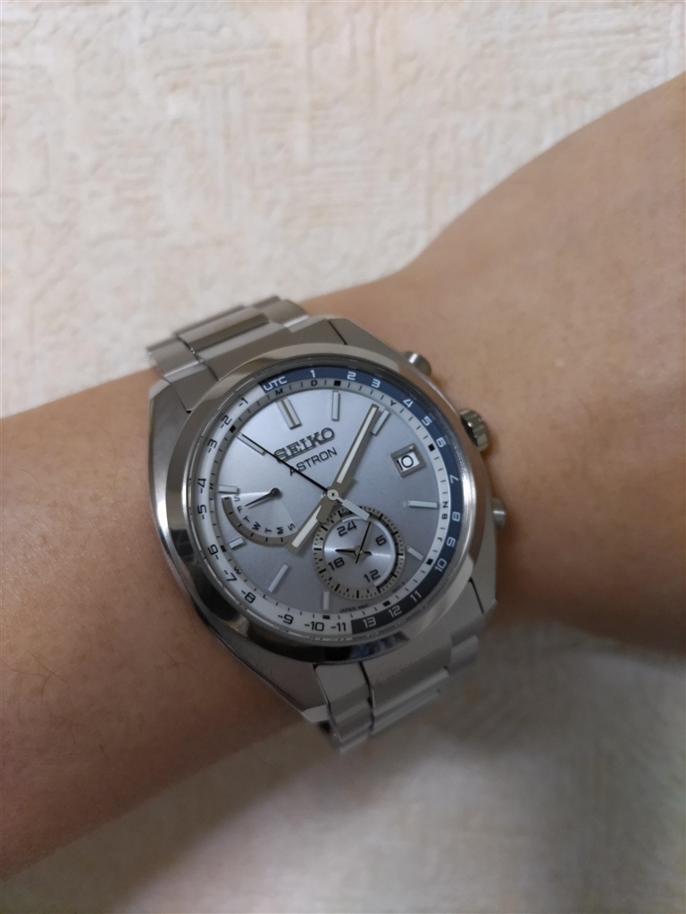 価格.com - 『商品装着時の雰囲気（手首周り17cm）』セイコー アストロン SBXY009 MiddleWatchmanさんのレビュー ...