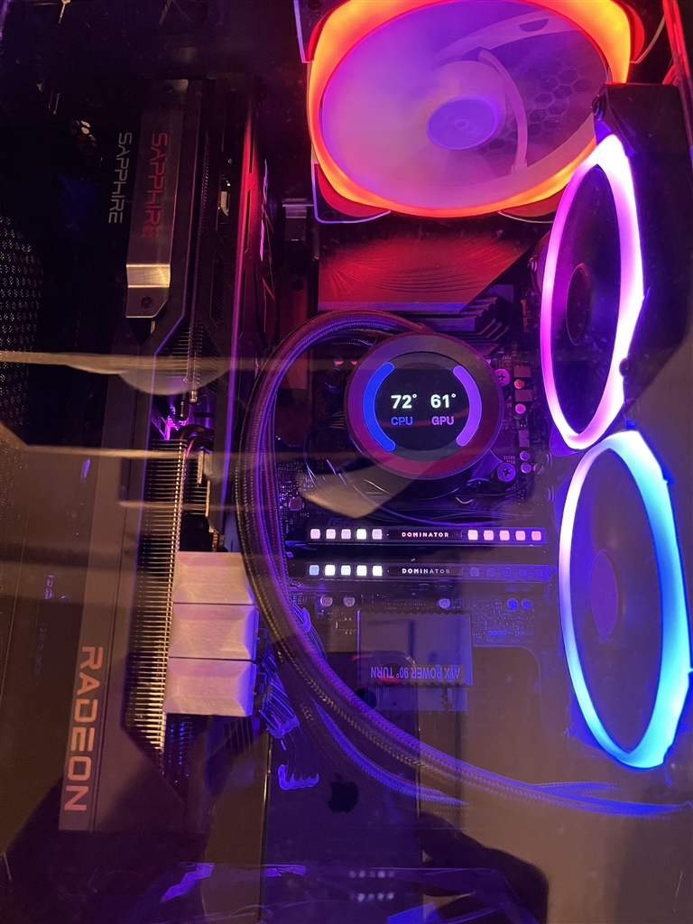 価格.com - 『『ホグワーツ レガシー』プレイ中』NZXT KRAKEN Z53 RGB RL-KRZ53-R1 [Matte Black ...