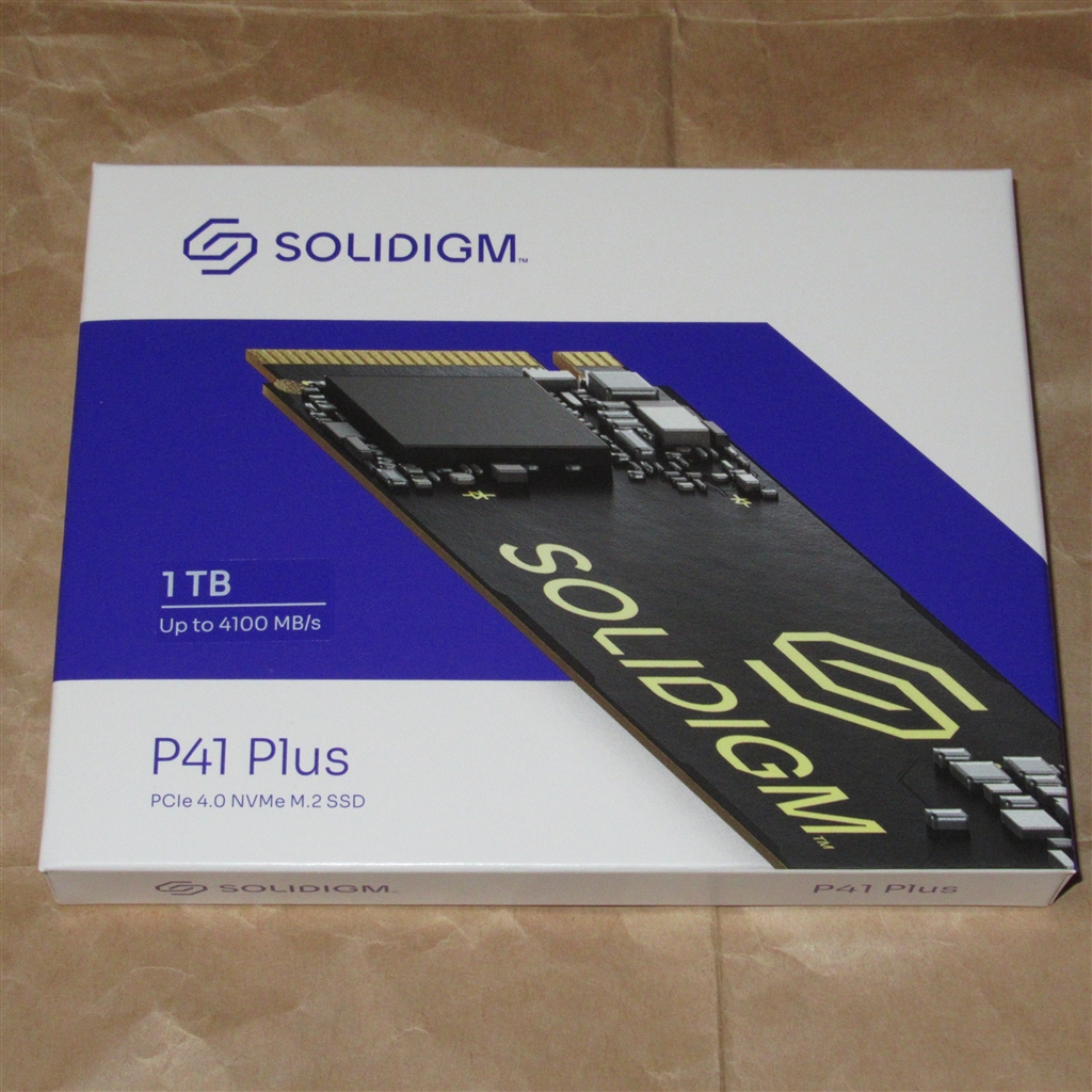 価格.com - Solidigm P41 Plus SSDPFKNU010TZX1 アイルトン・アレジさんのレビュー・評価投稿画像・写真「コ ...