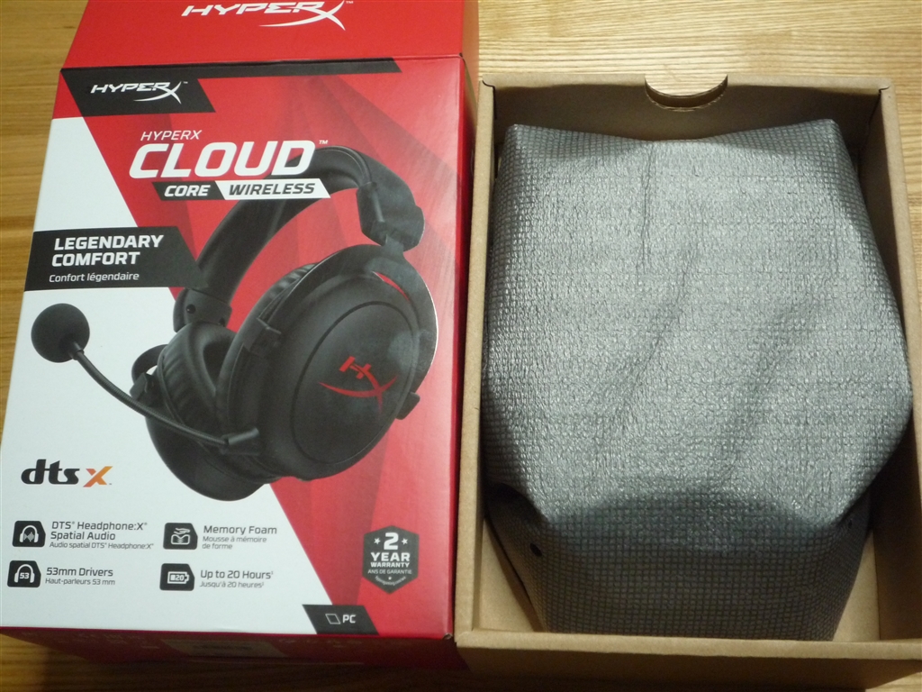 価格.com - 『箱と梱包状態』HyperX Cloud Core Wireless 4P5D5AA アテゴン乗りさんのレビュー・評価投稿画像・写真「良くも悪くも音作りは普通で使い勝手は良い ...