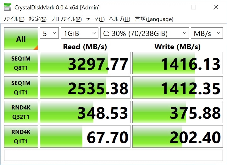 価格.com - Apacer AS2280P4U Pro AP256GAS2280P4UPRO-1 p(>ー